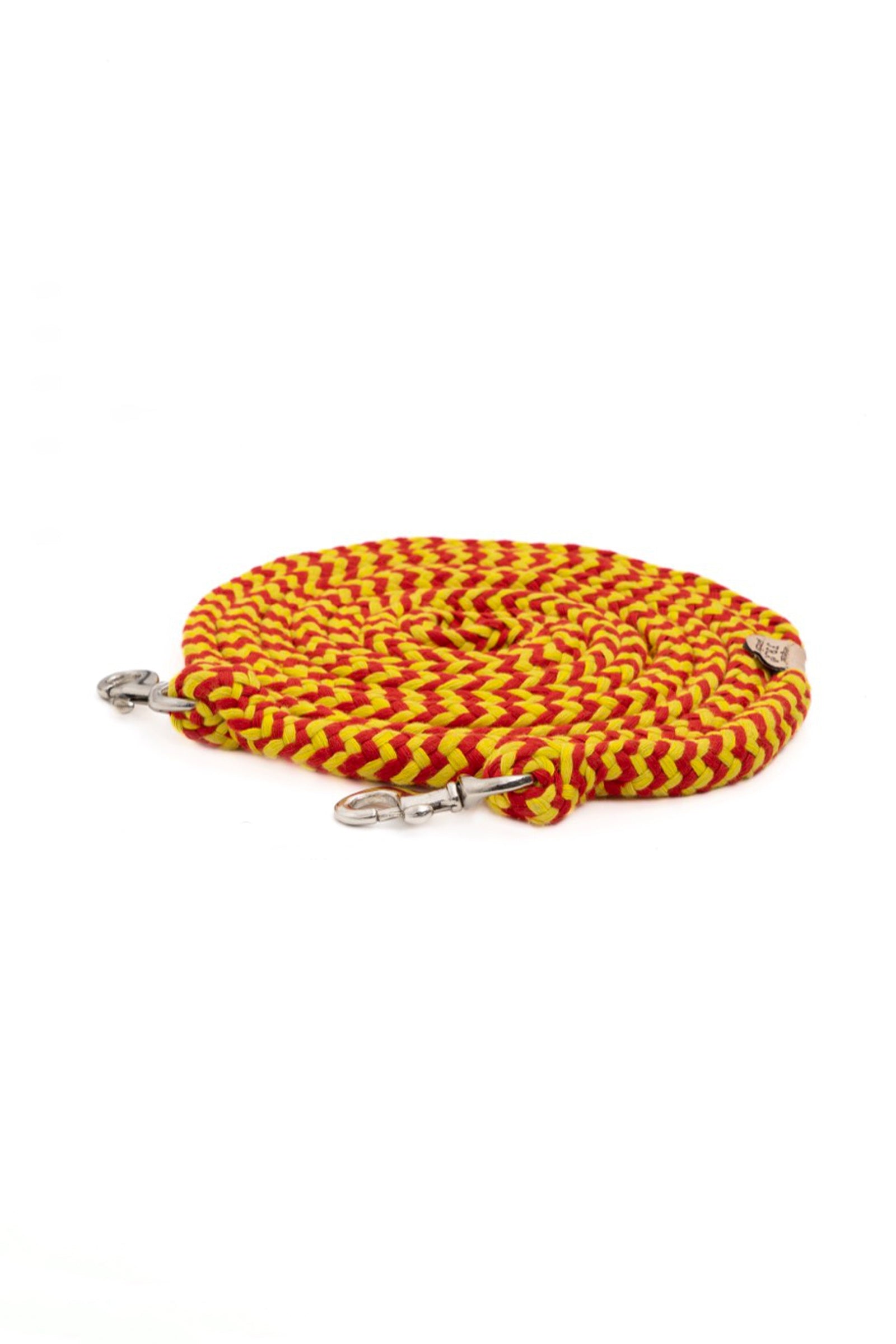 Madora Cotton Reins Red/Yellow 300 – horze