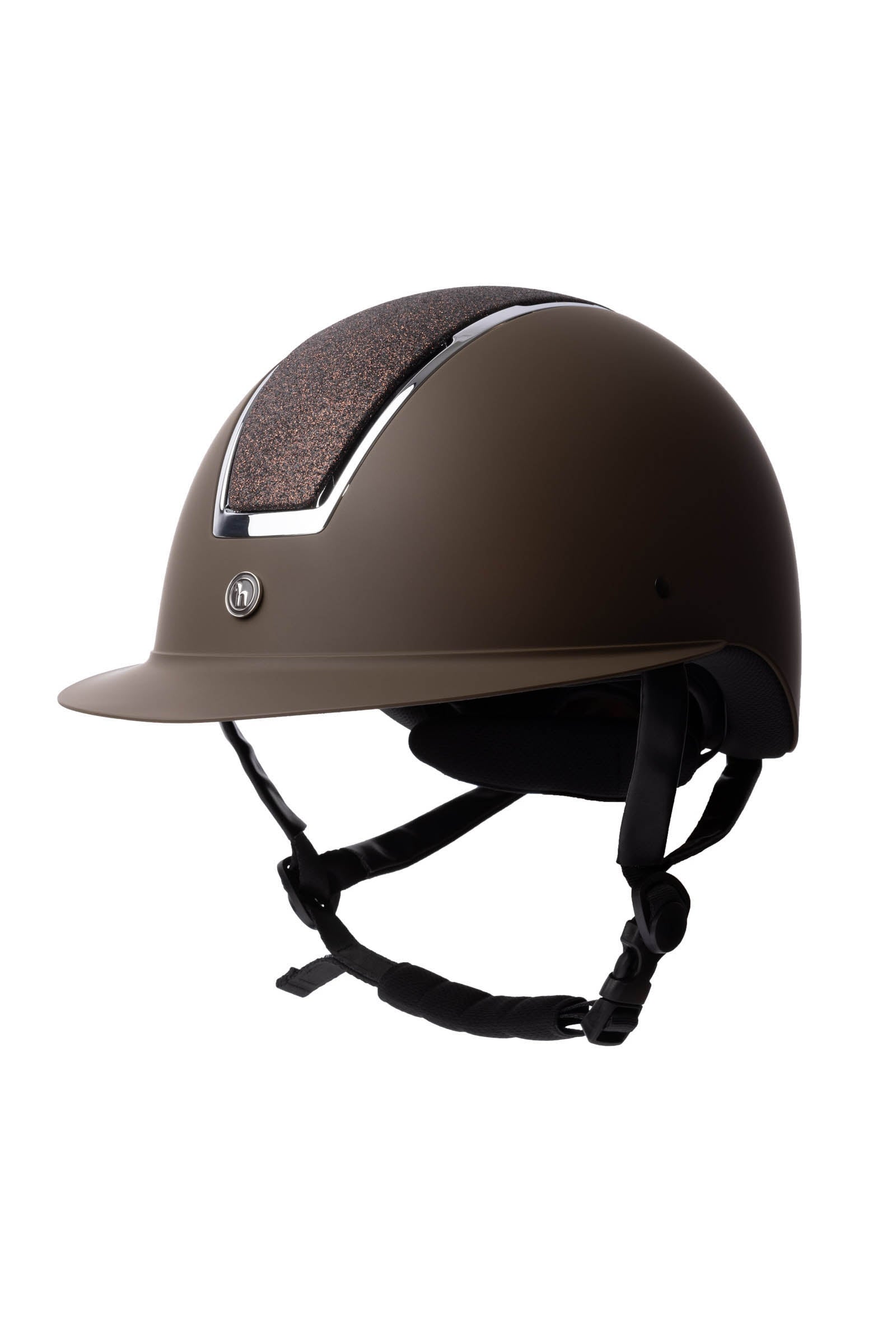 Horze AURORA Riding Helmet – Dark Brown – horze